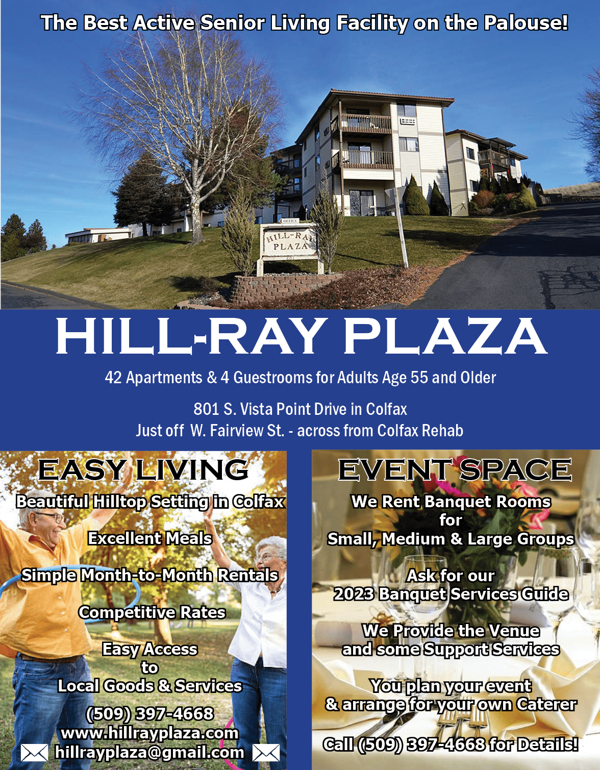 COLFAX Visit Play Stay Explore Chamber Guide and Directory