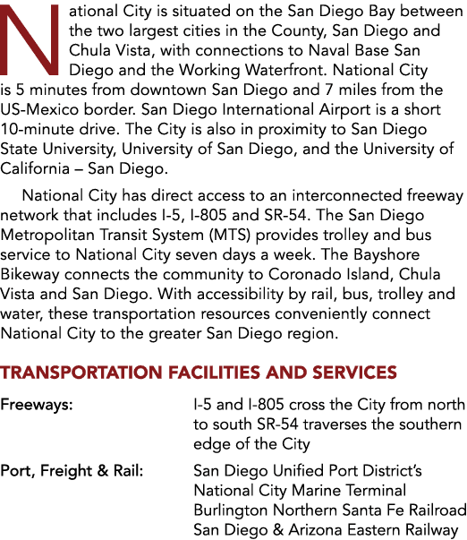 NATIONAL CITY CHAMBER 2024 Directory and Community Guide