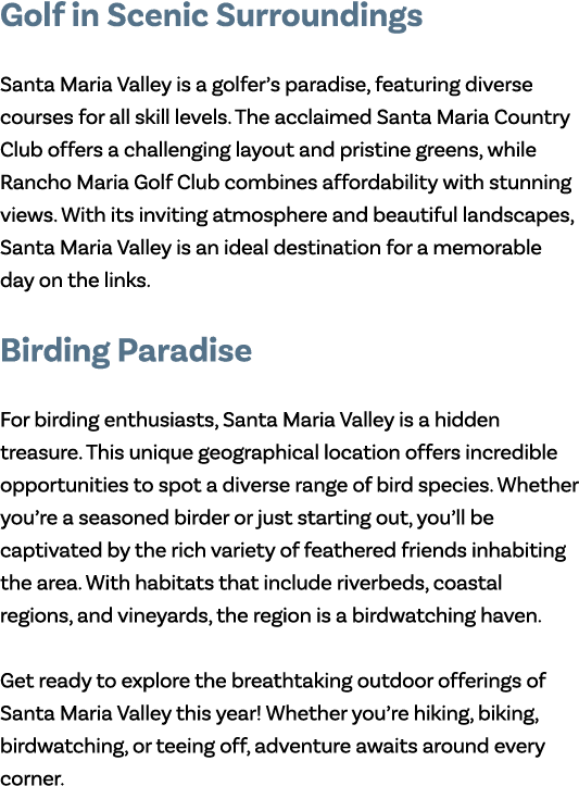 Santa Maria Valley 2025 Visitor Guide
